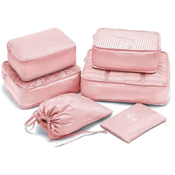 Storage & Organization | Travel Bag Organizer Set Luggage Bags ...